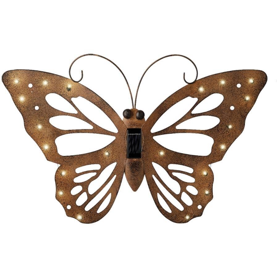 INSTYLE Solar Butterfly Wall Light with Steady Function | Home Hardware