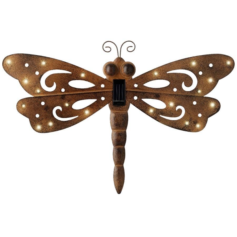 INSTYLE Solar Dragonfly Wall Light with Steady Function | Home Hardware