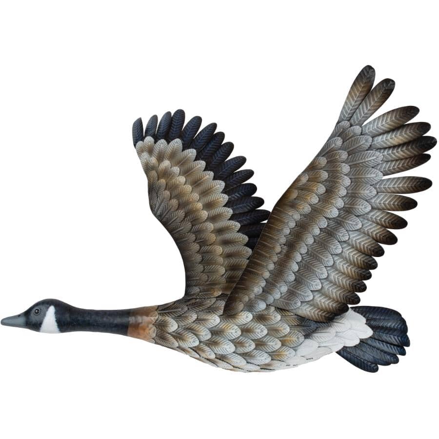 MOONRAYS Metal Goose Wall Art Ornament | Home Hardware