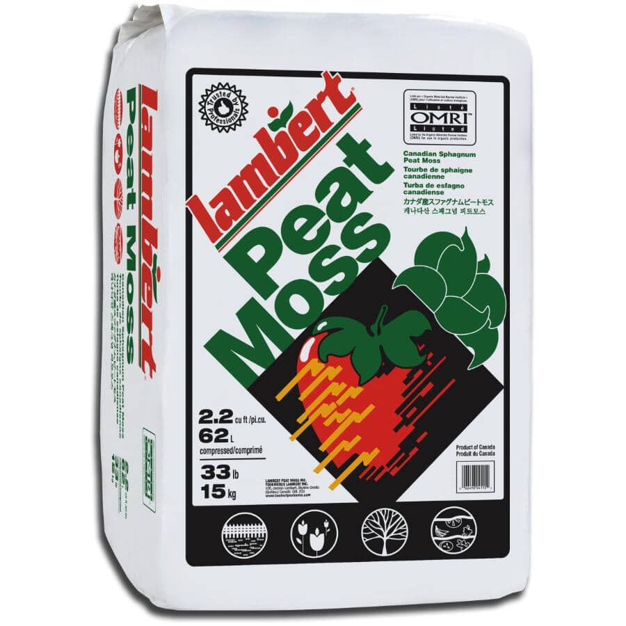 LAMBERT 2.2 Cu.Ft. Compressed Peat Moss | Home Hardware