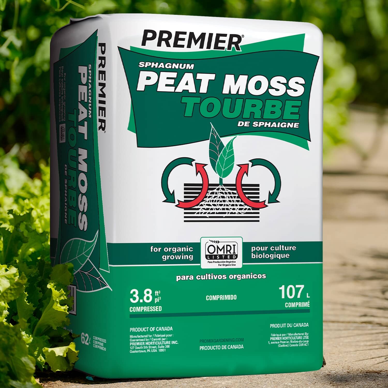 PREMIER Compressed Sphagnum Peat Moss | Home Hardware