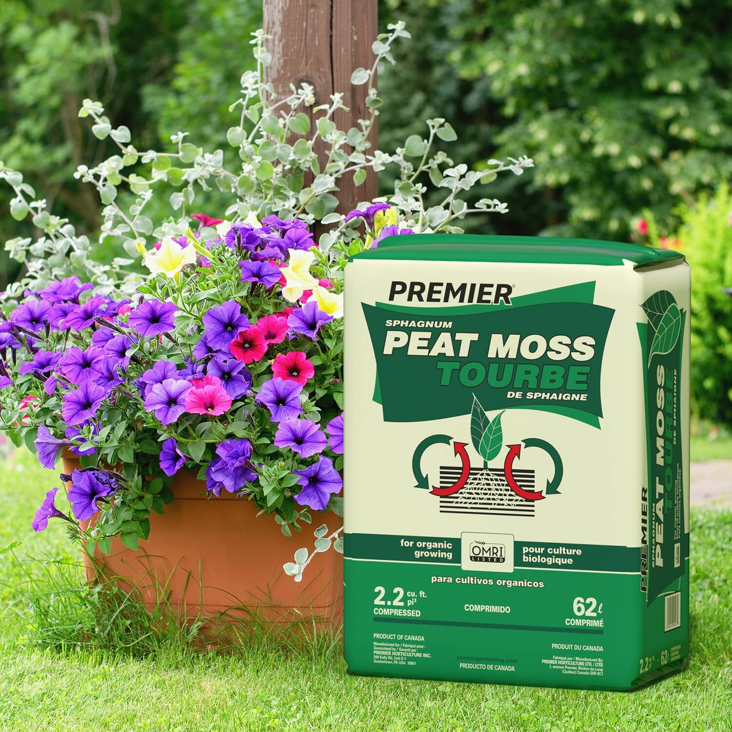PREMIER Compressed Sphagnum Peat Moss | Home Hardware