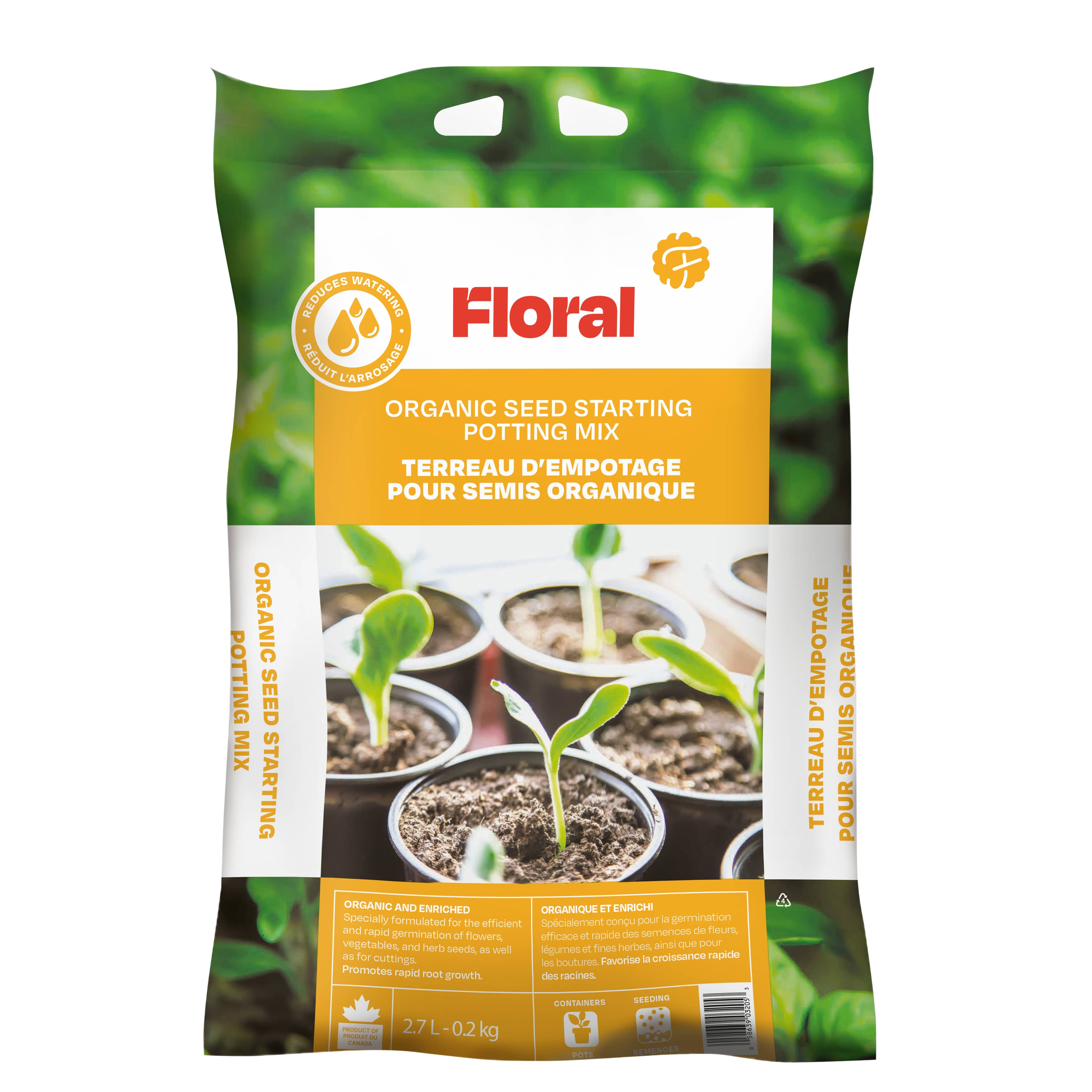 FLORAL Organic Seed Starting Potting Mix | Home Hardware