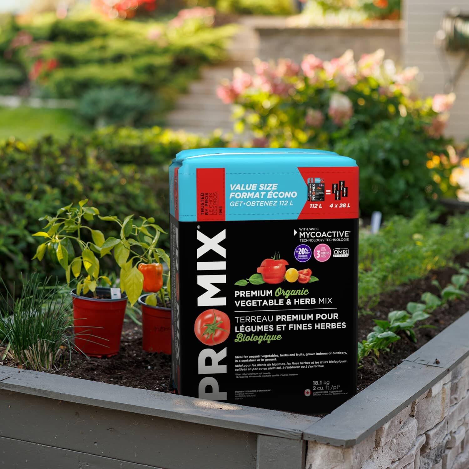 PRO-MIX Organic Vegetable & Herb Potting Soil Mix | Home Hardware