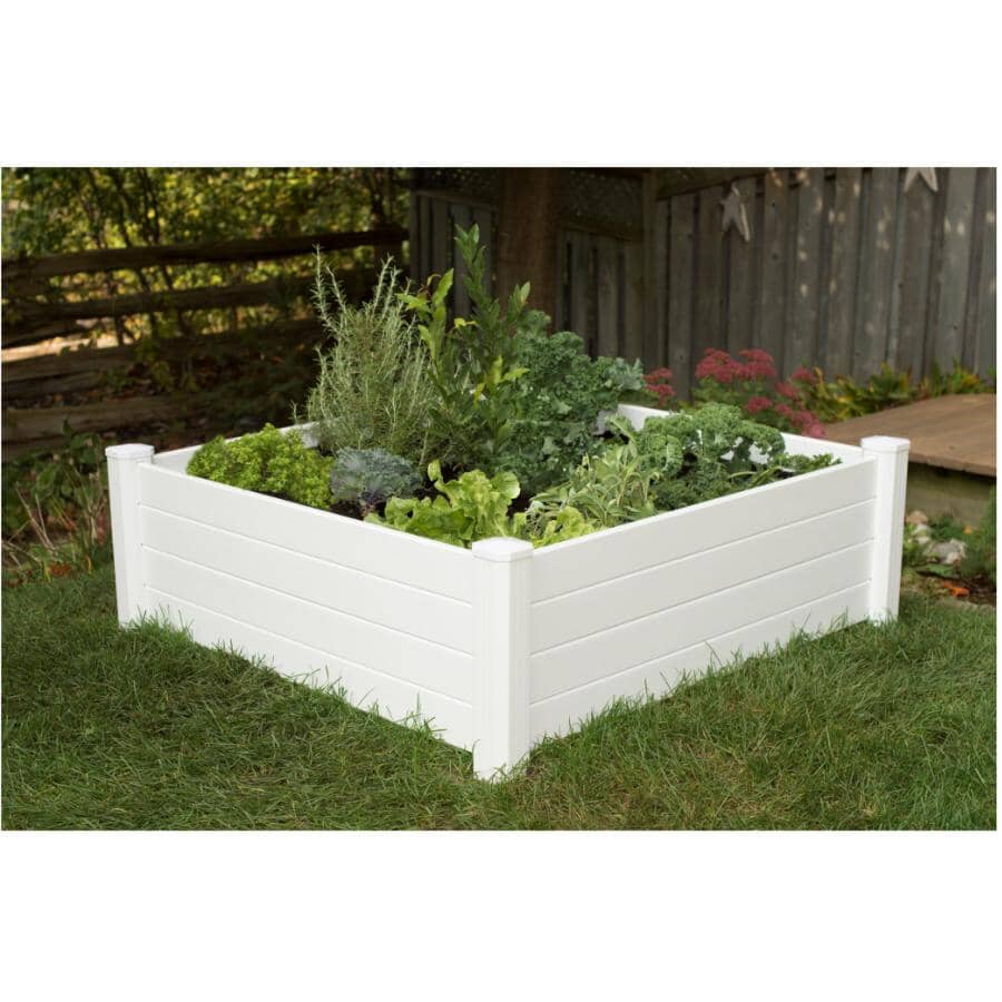 NUVUE 48" x 48" x 15" Premium Raised Garden Bed | Home Hardware