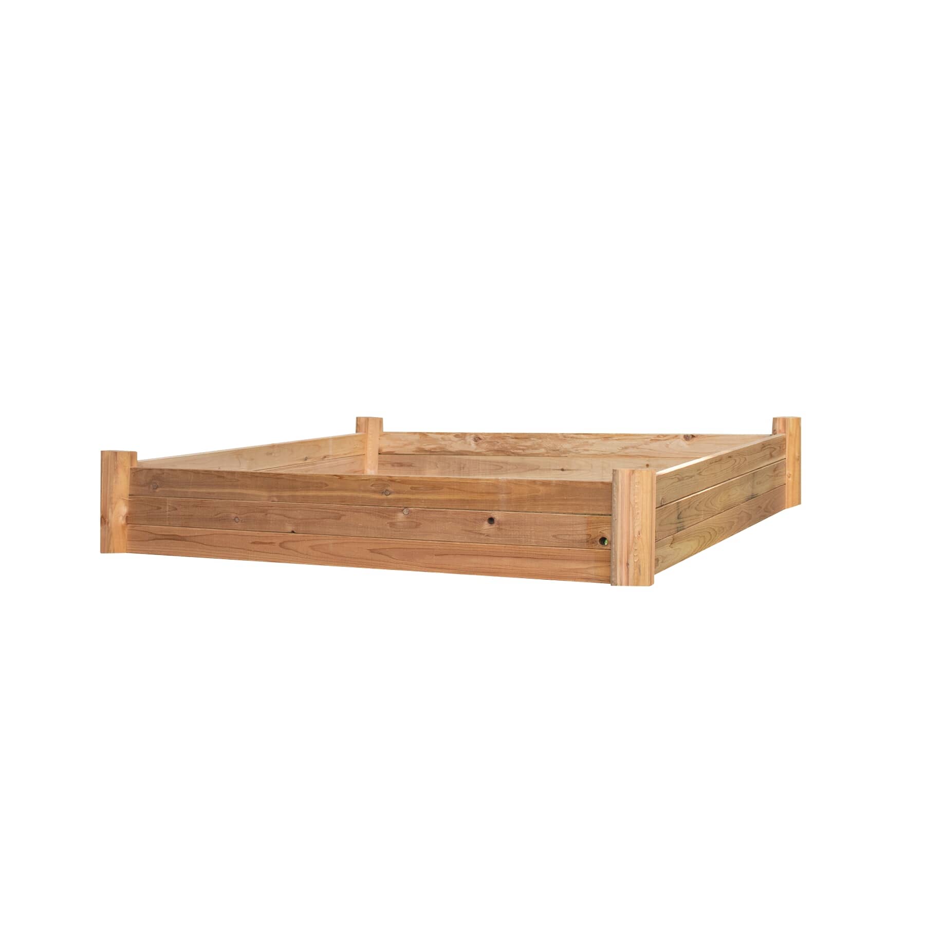ADWOOD MANUFACTURING 48" x 48" x 11.5" Outdoor Raised Garden Bed | Home ...