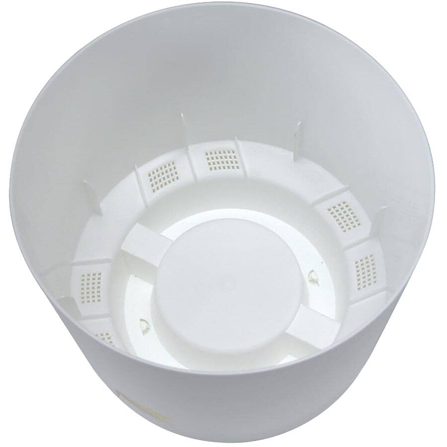DCN 10" Self-Watering White Oasis Planter | Home Hardware