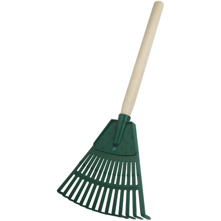 HOME ESSENTIALS 8" Poly Floral/Shrub Rake, with 12" Handle | Home Hardware