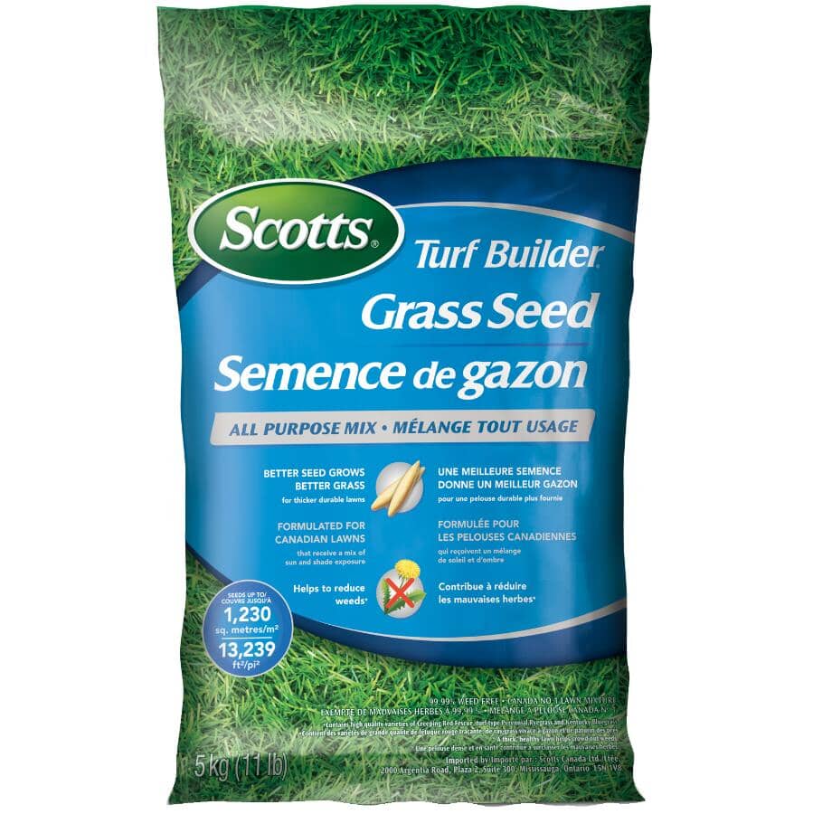 SCOTTS Turf Builder All Purpose Grass Seed | Home Hardware