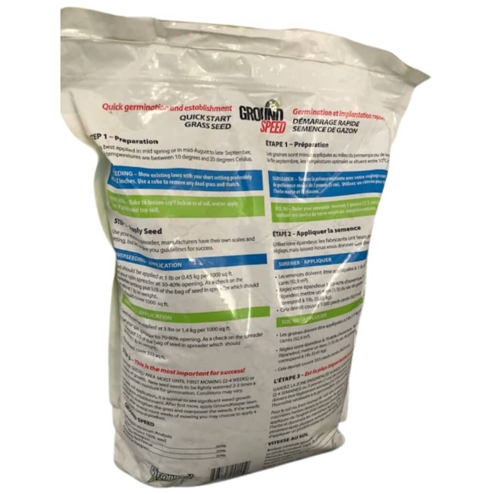 GROUND KEEPER Ground Speed Quickstart Grass Seed | Home Hardware