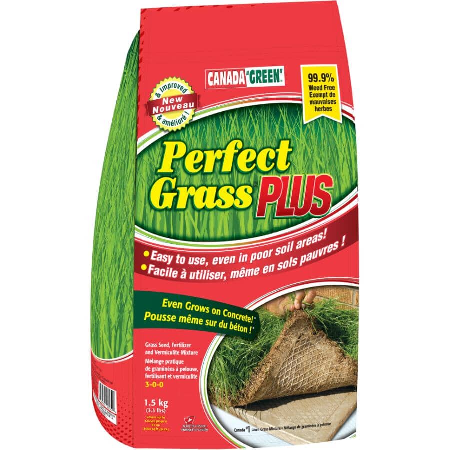 Canada Green 1.5kg Perfect Grass Grass Seed | Home Hardware