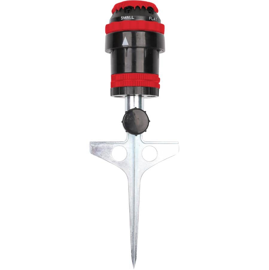 BENCHMARK 6 Pattern Turbo Lawn Sprinkler on Metal Spike | Home Hardware