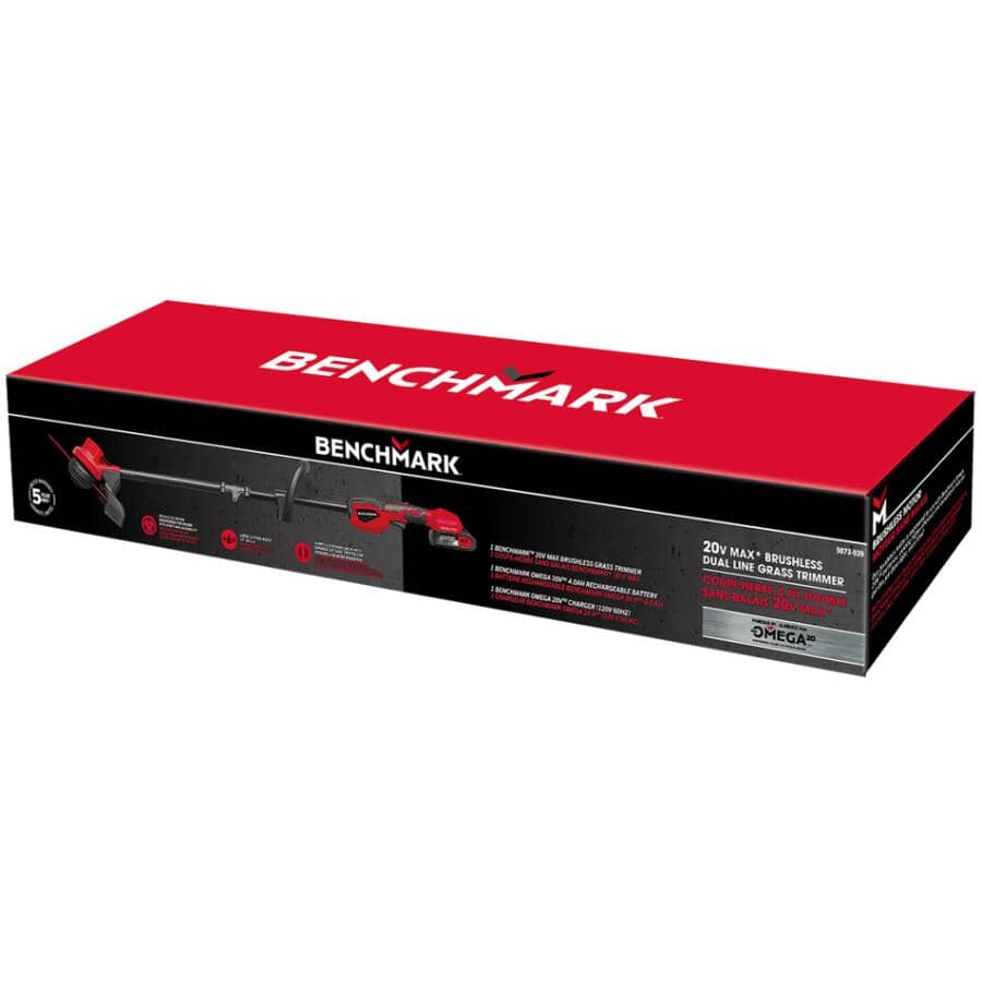 BENCHMARK 12" Cordless Lawn Trimmer | Home Hardware