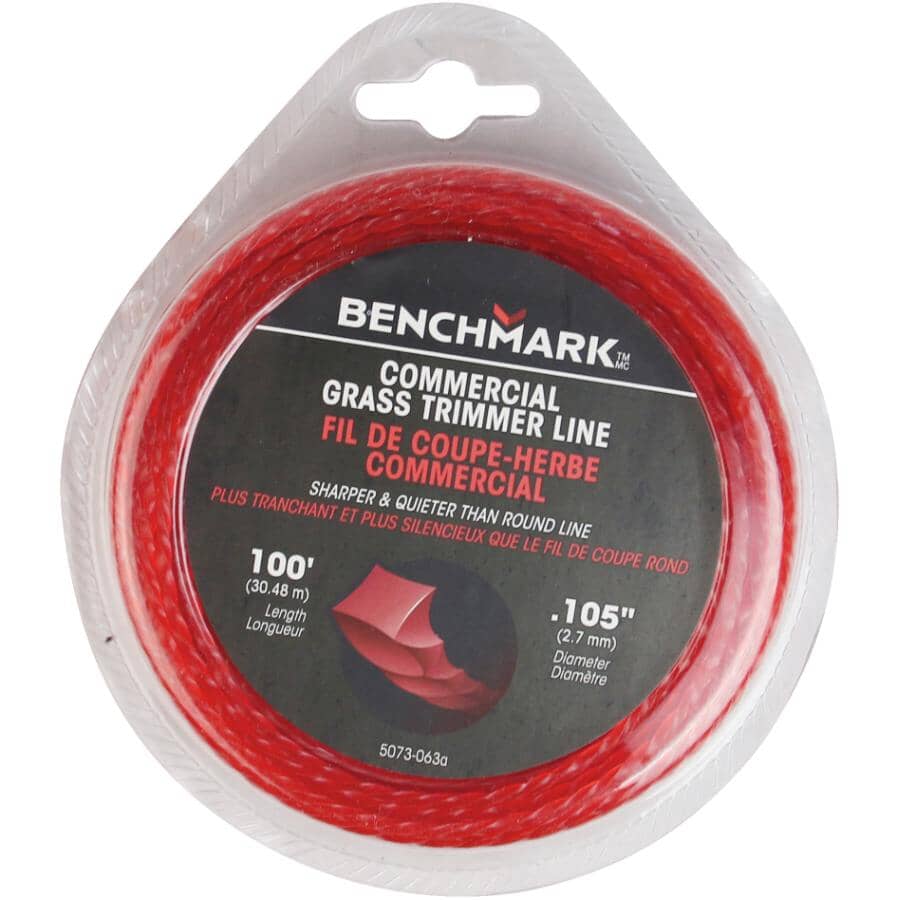BENCHMARK .105" x 100' Twisted Replacement Trimmer Line | Home Hardware