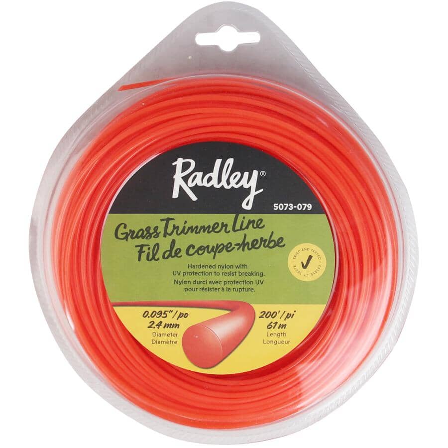 RADLEY .095" x 200' Round Grass Trimmer Line | Home Hardware