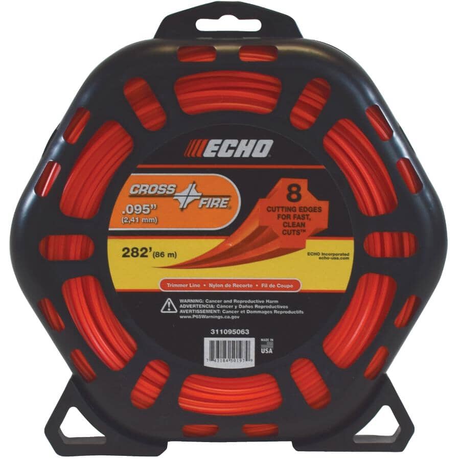 ECHO 1lb Crossfire Trimmer Line - 0.095" | Home Hardware
