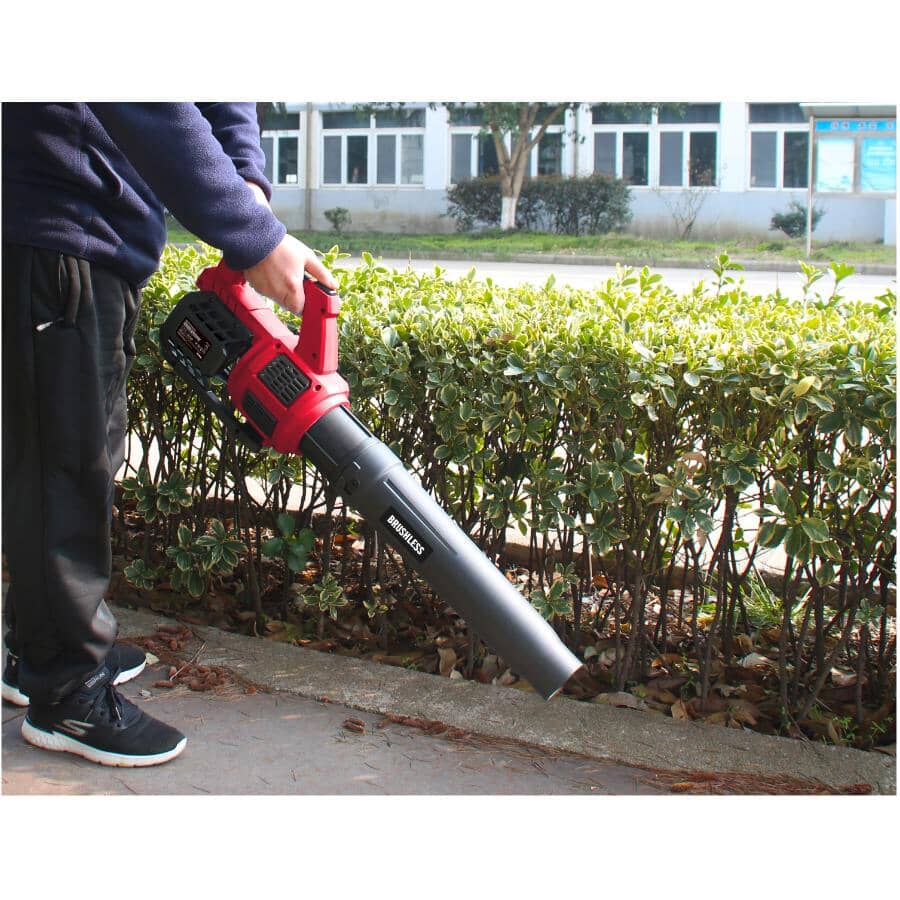 BENCHMARK Cordless Lawn Blower & Trimmer Kit | Home Hardware