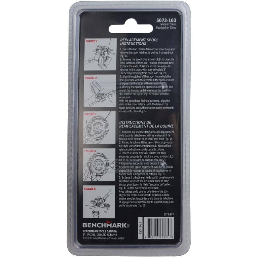 BENCHMARK .065" x 20' Replacement Trimmer Spool | Home Hardware