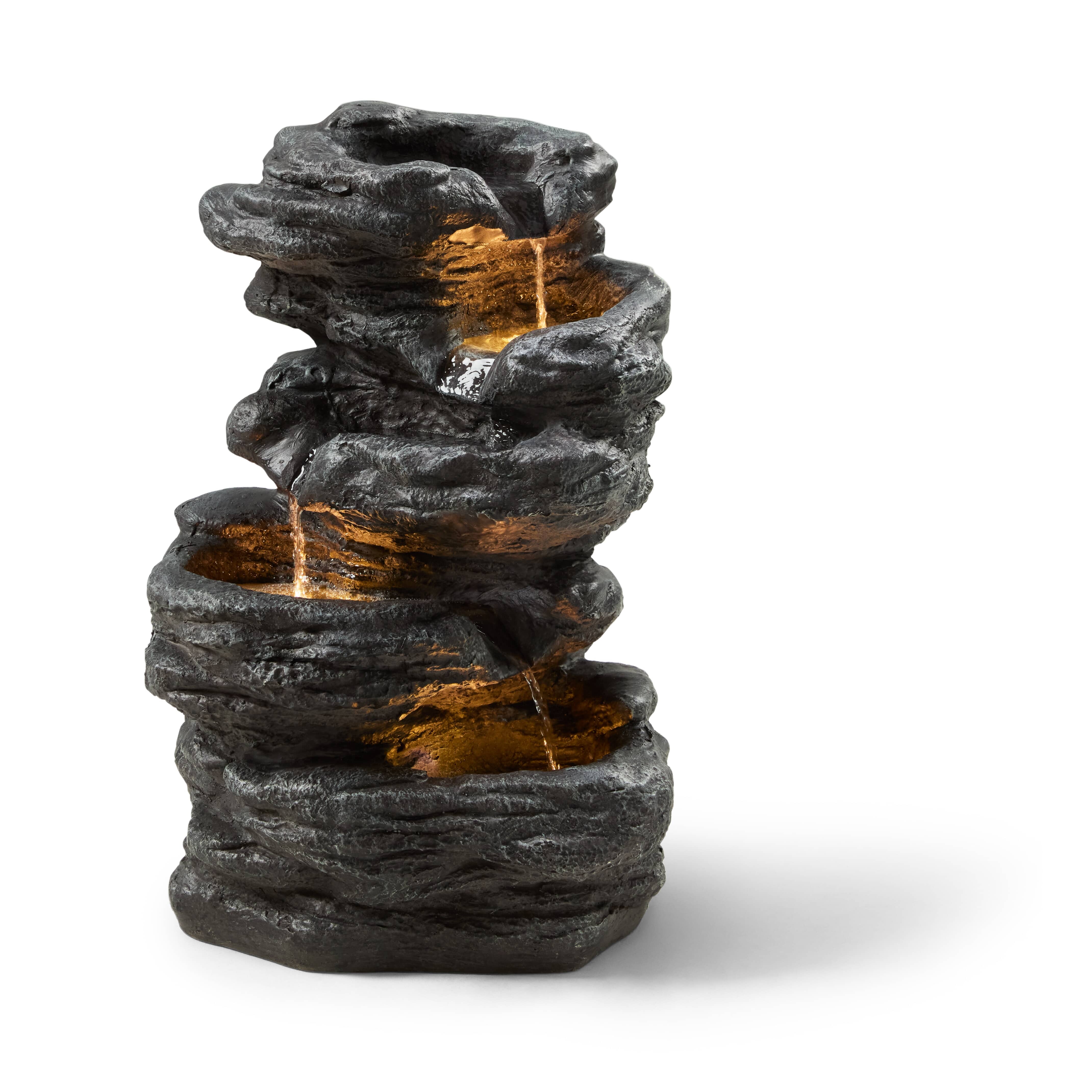 INSTYLE 21.3" Stone Garden Fountain | Home Hardware