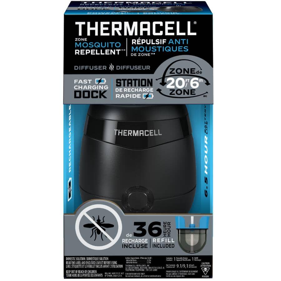 THERMACELL E65 Rechargeable Mosquito Repeller with Docking Station ...