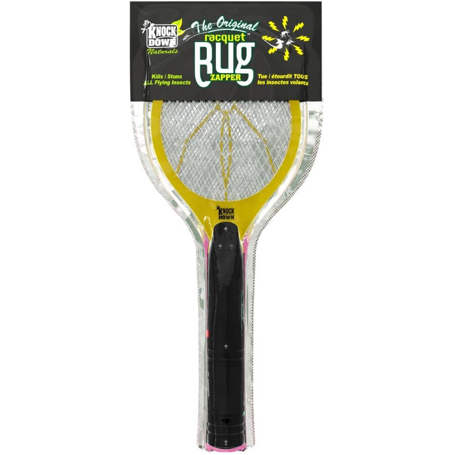 KNOCK DOWN Indoor / Outdoor Bug Zapper Racquet | Home Hardware