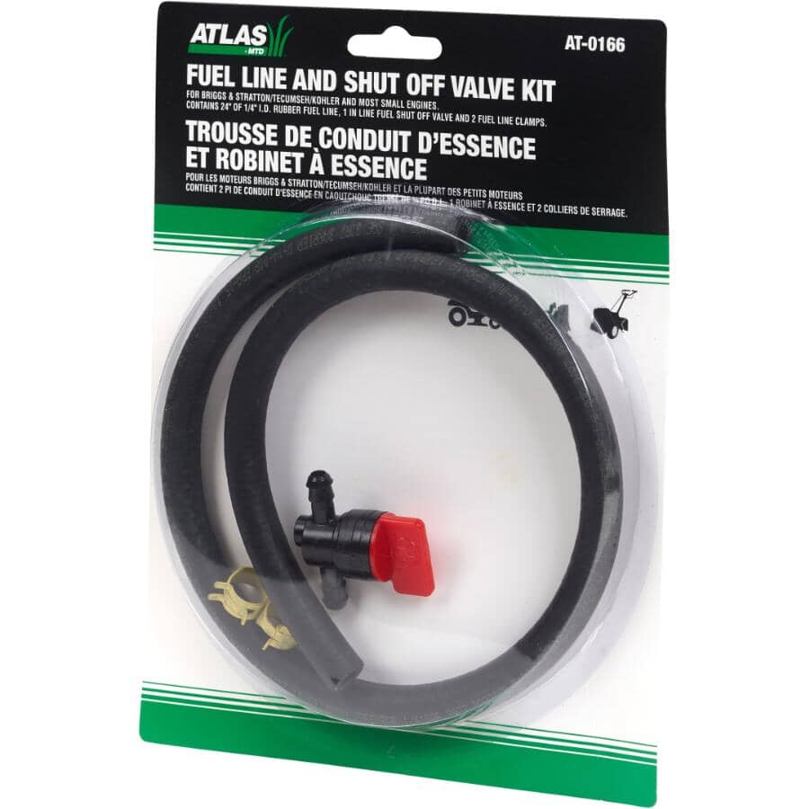 Atlas Fuel Line and Shut-Off Valve Kit | Home Hardware