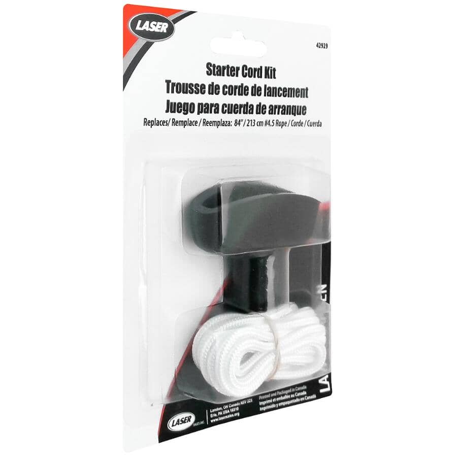 LASER 84" Lawn Mower Starter Rope, with Plastic Handle | Home Hardware