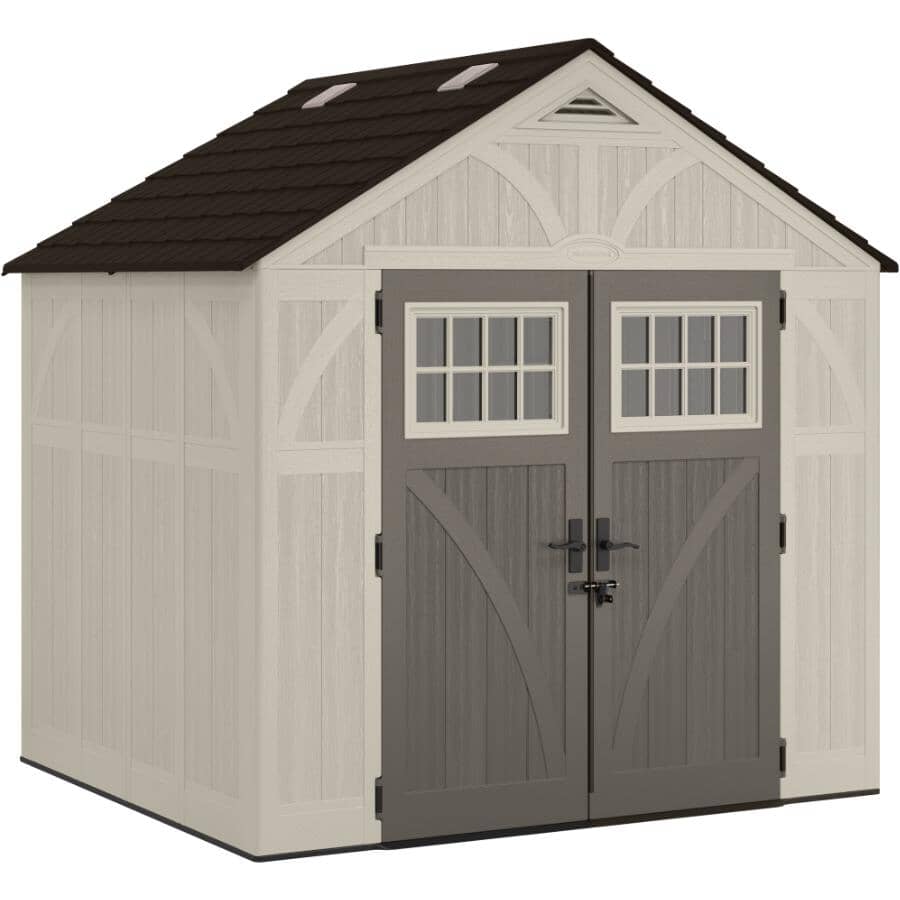 SUNCAST 8' x 7' Tremont Storage Shed | Home Hardware