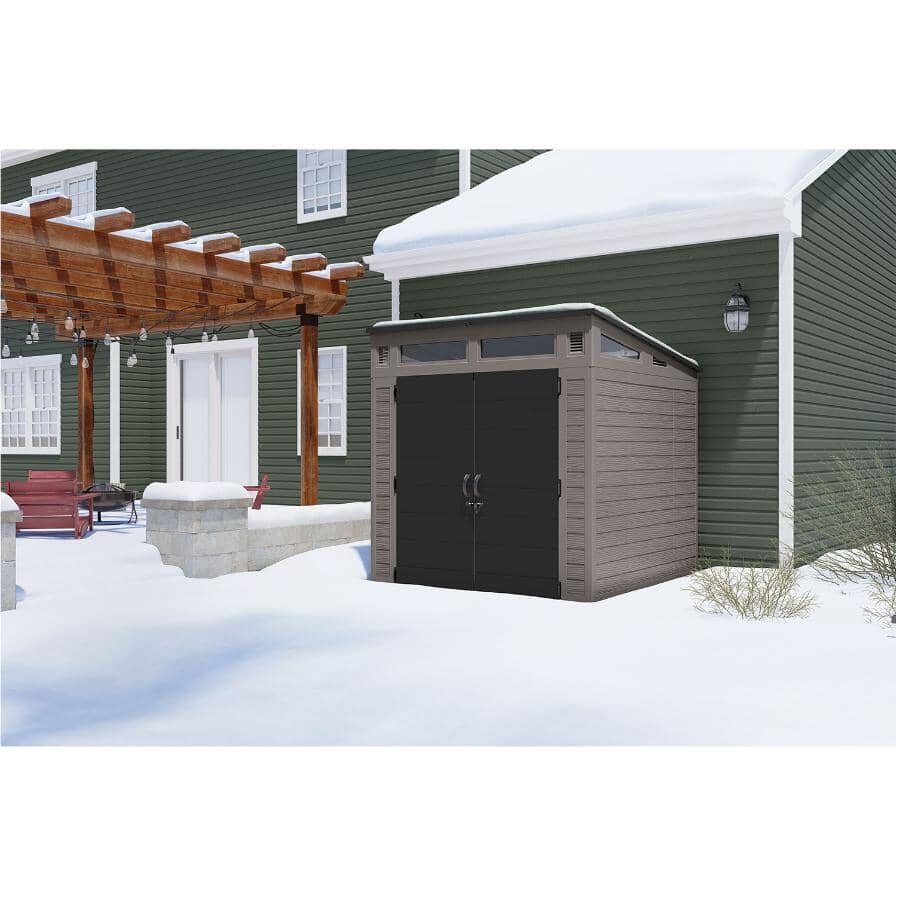 SUNCAST 7' x 7' Modernist Storage Shed | Home Hardware