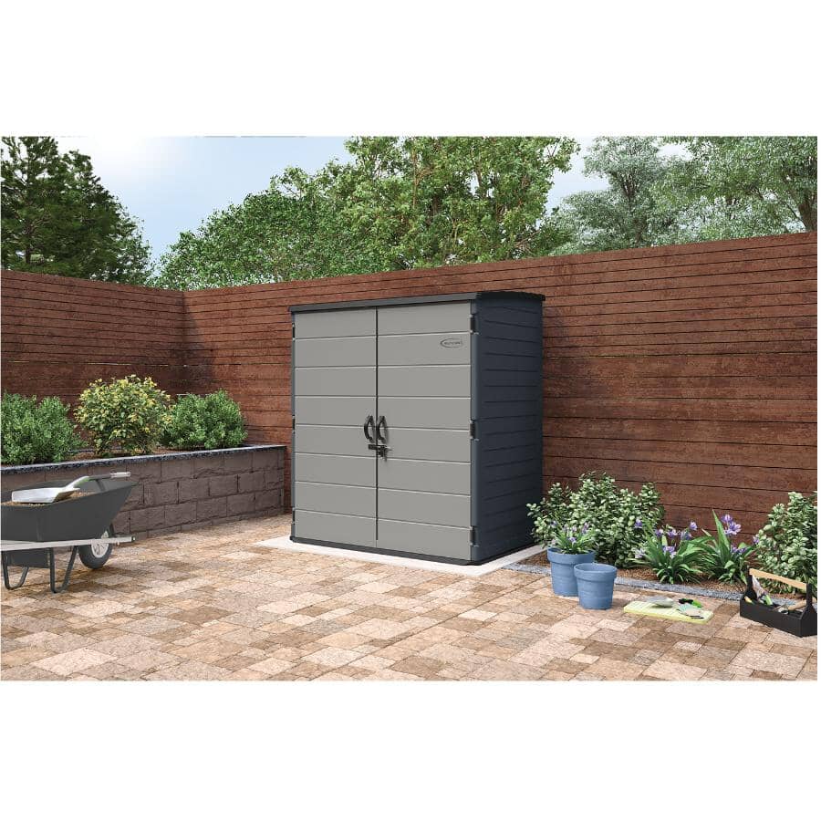 SUNCAST 106 Cu. Ft. Extra Large Vertical Storage Shed | Home Hardware