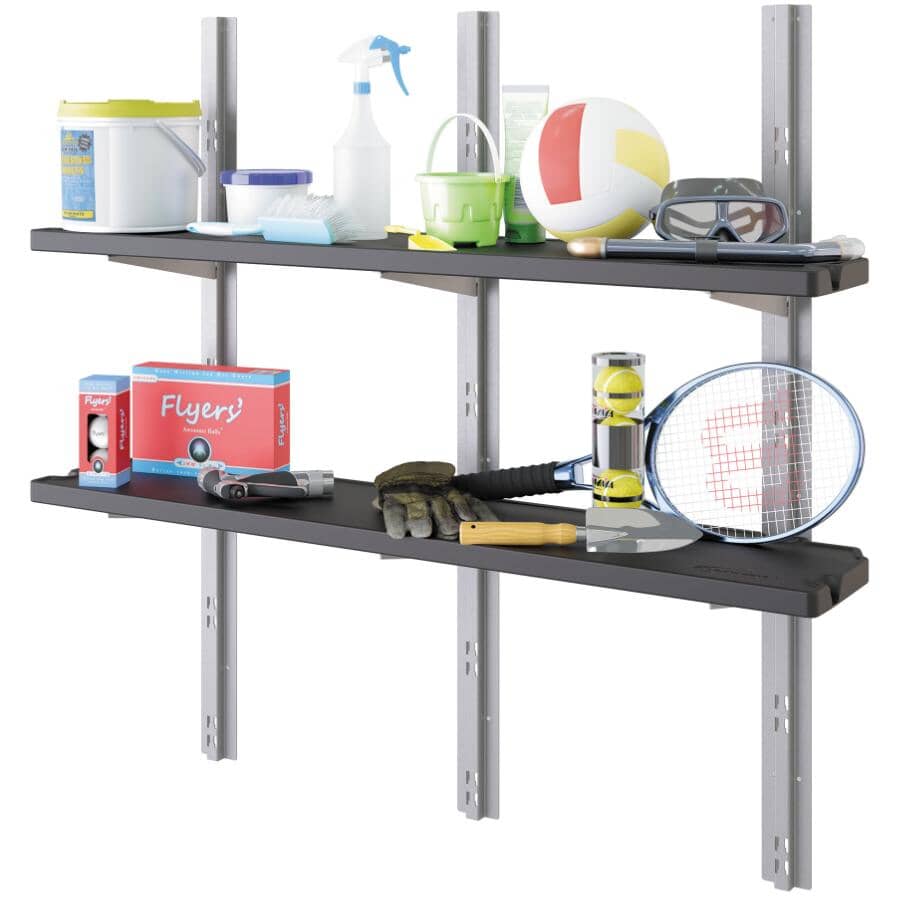 SUNCAST Shed Shelf Kit Accessory - Black | Home Hardware