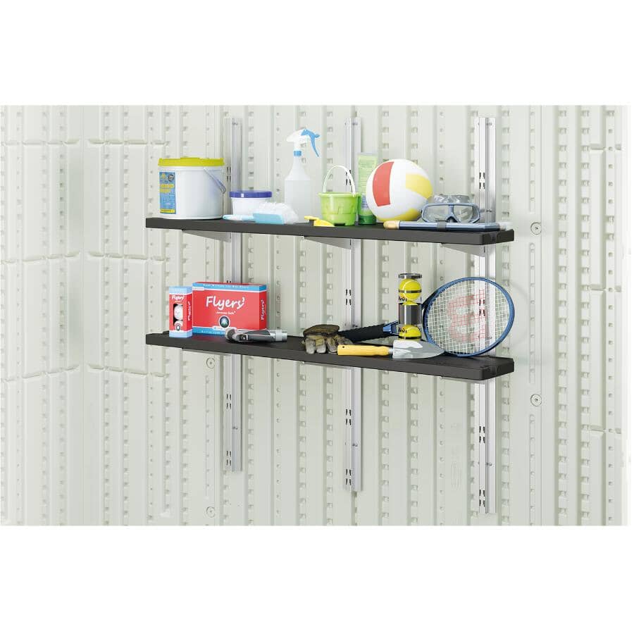 SUNCAST Shed Shelf Kit Accessory - Black | Home Hardware