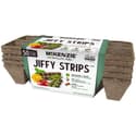 MCKENZIE Cellules de tourbe Jiffy Strips, bandes de 10 cellules, paquet ...
