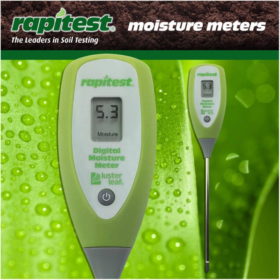 RAPITEST Digital Soil Moisture Meter | Home Hardware