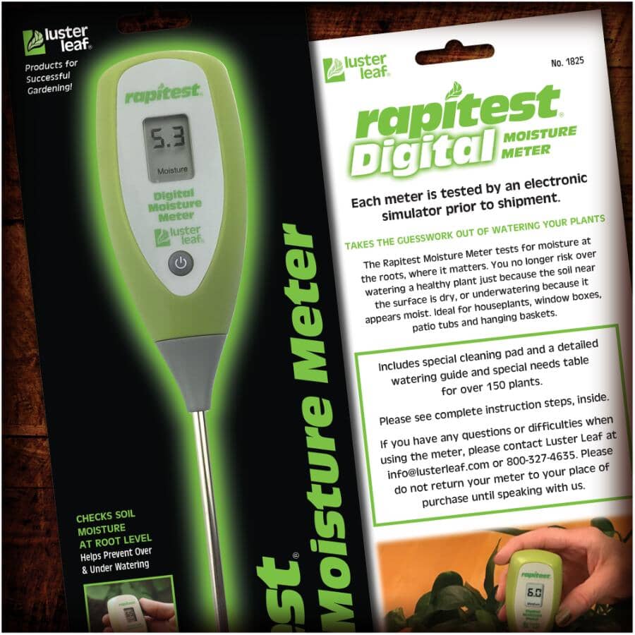 RAPITEST Digital Soil Moisture Meter | Home Hardware