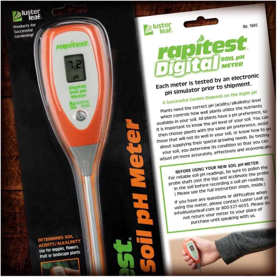 RAPITEST Digital Soil pH Meter | Home Hardware