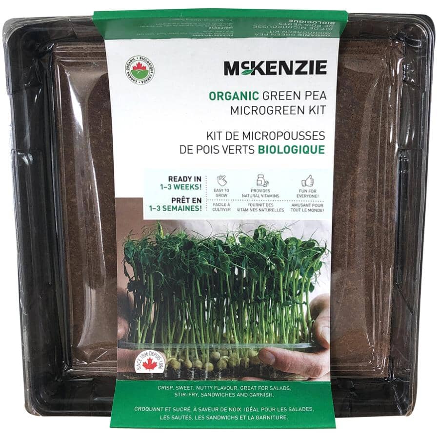 MCKENZIE Green Pea Microgreens Grow Kit | Home Hardware