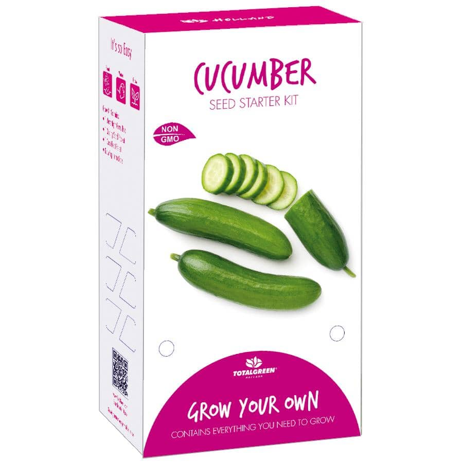 TOTAL GREEN Cucumber Seed Starter Kit | Home Hardware