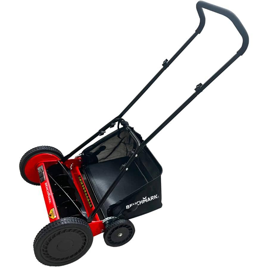 BENCHMARK 18" Push Lawn Mower with Rear Bag | Home Hardware