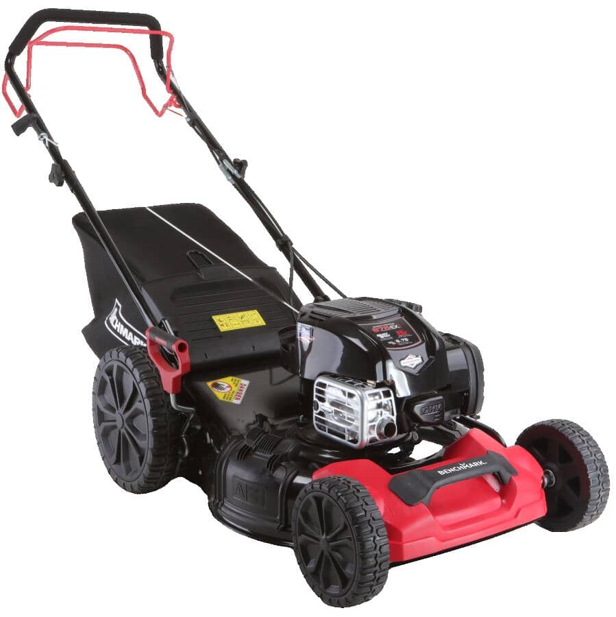 BENCHMARK 163cc Self Propel Gas Lawn Mower | Home Hardware