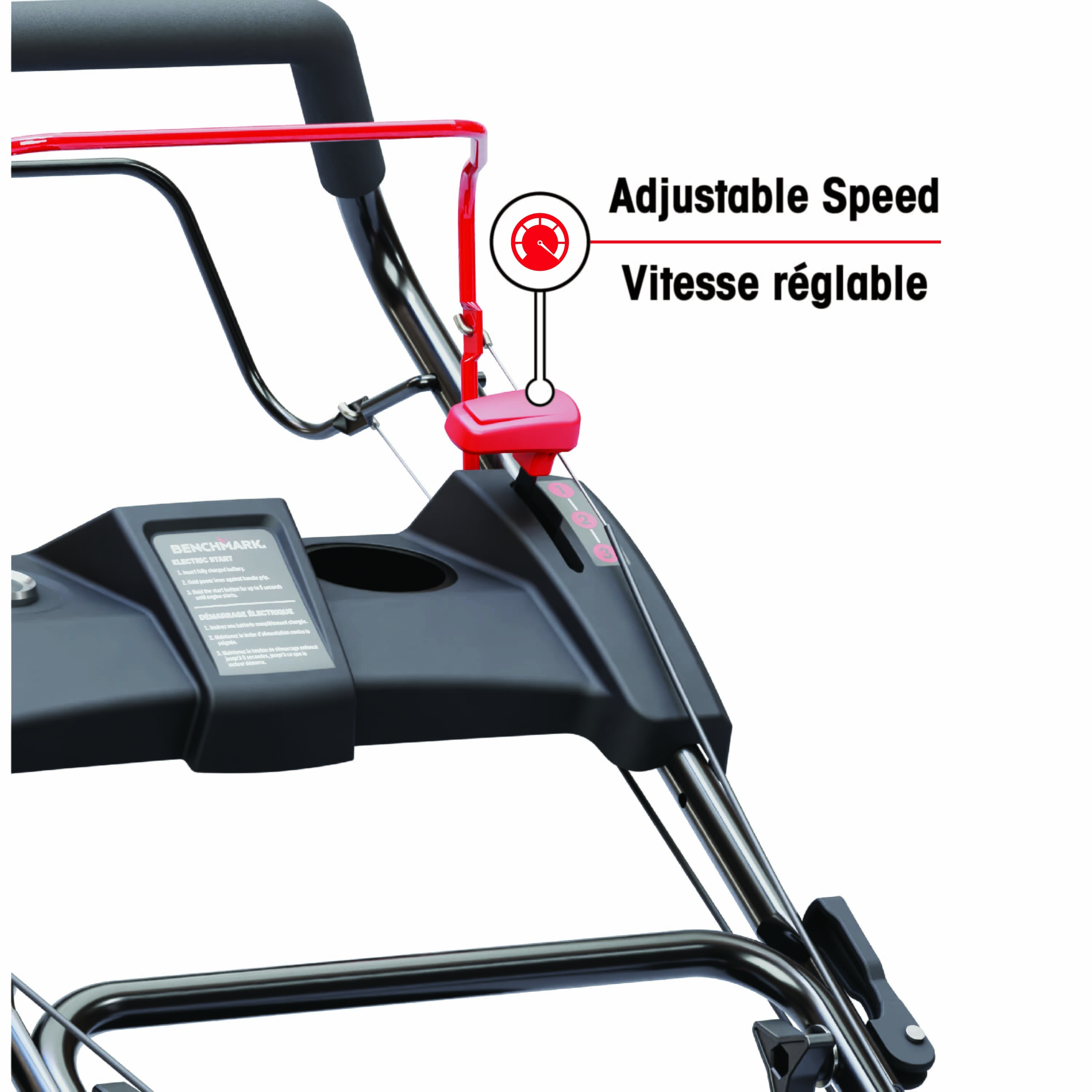 BENCHMARK 200cc Self-Propelled Gas Lawn Mower | Home Hardware