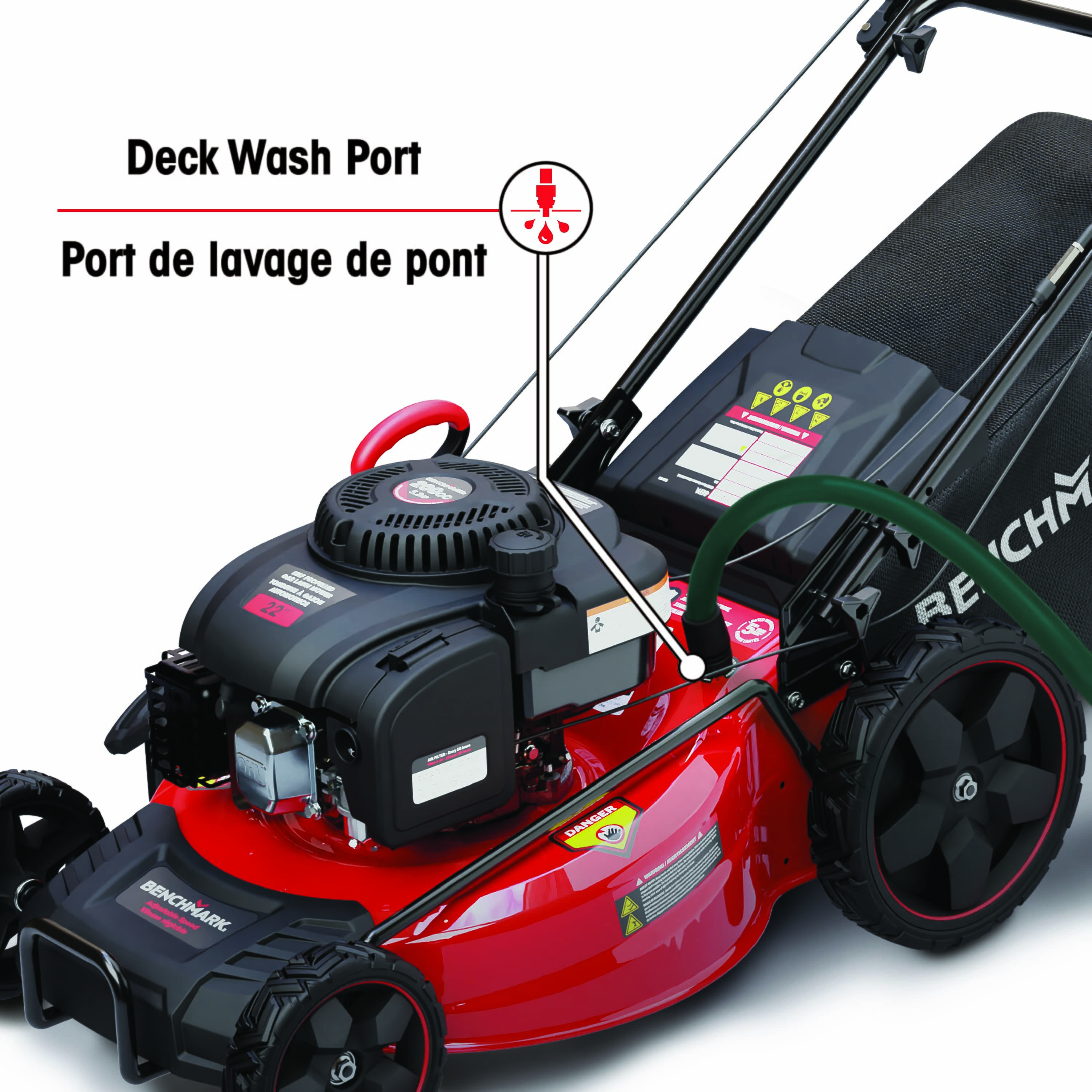 BENCHMARK 200cc Self-Propelled Gas Lawn Mower | Home Hardware