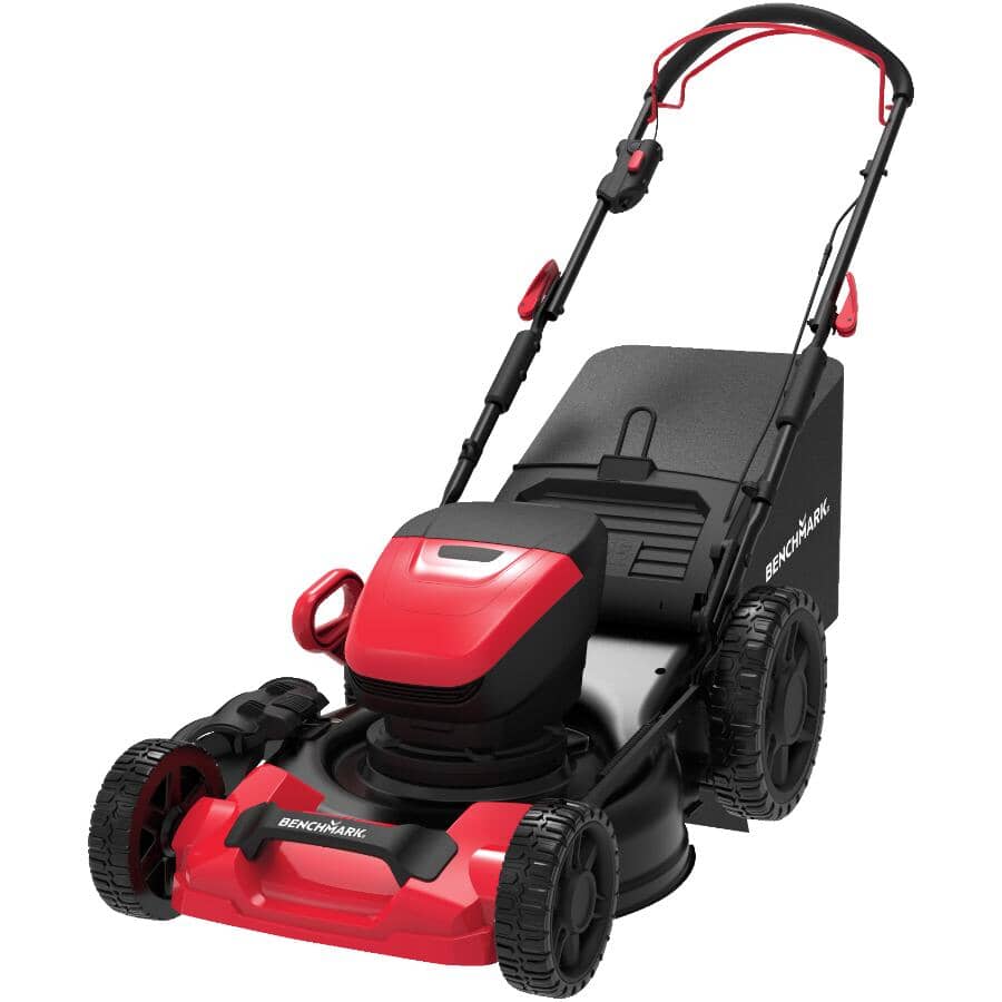 BENCHMARK 60V Cordless Self-Propelled Lawn Mower | Home Hardware