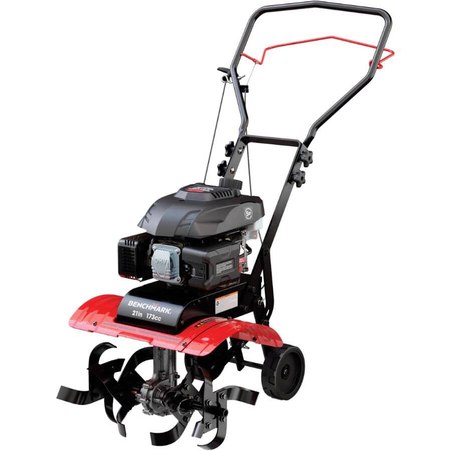 BENCHMARK 173cc 4-Cycle Front Tine Garden Tiller | Home Hardware
