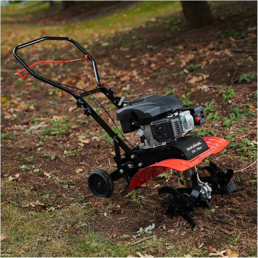 BENCHMARK 173cc 4-Cycle Front Tine Garden Tiller | Home Hardware