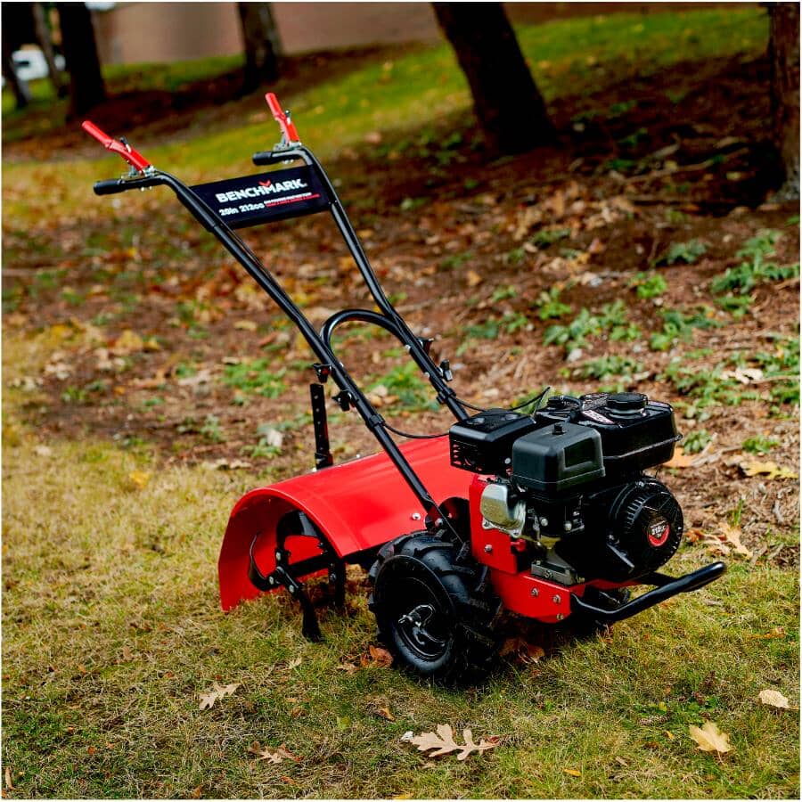 BENCHMARK 212cc 4-Cycle Rear Tine Garden Tiller | Home Hardware