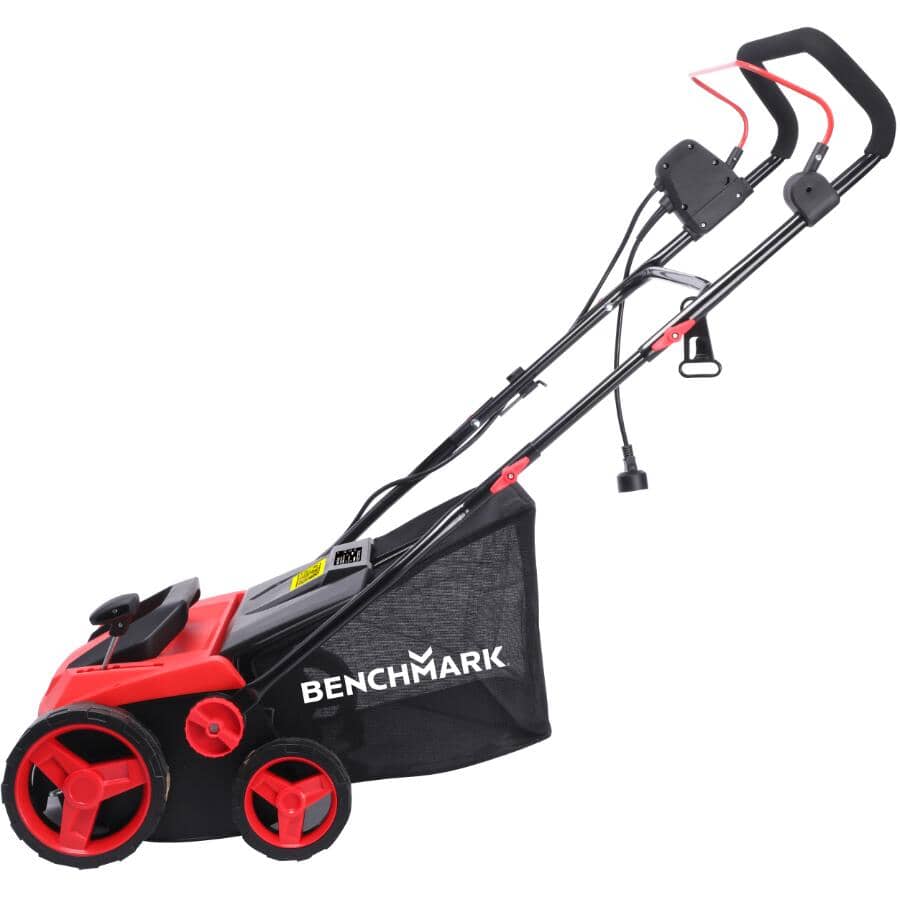 BENCHMARK Electric Lawn Push Dethatcher & Scarifier | Home Hardware