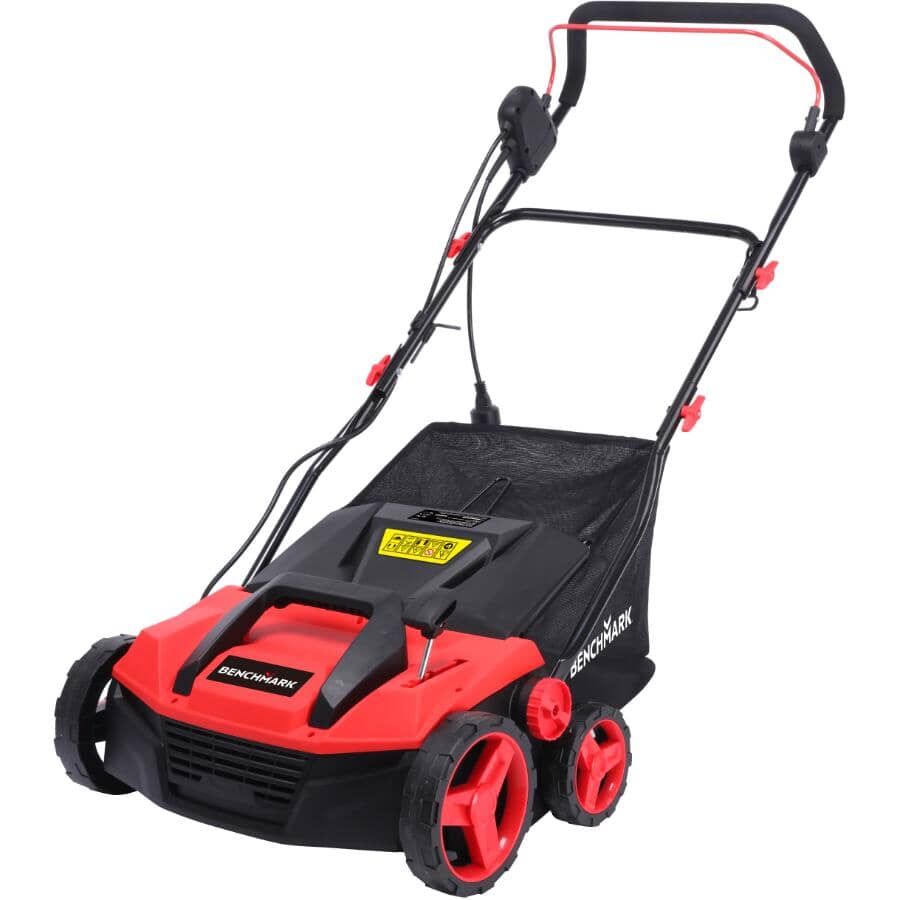 BENCHMARK Electric Lawn Push Dethatcher & Scarifier | Home Hardware