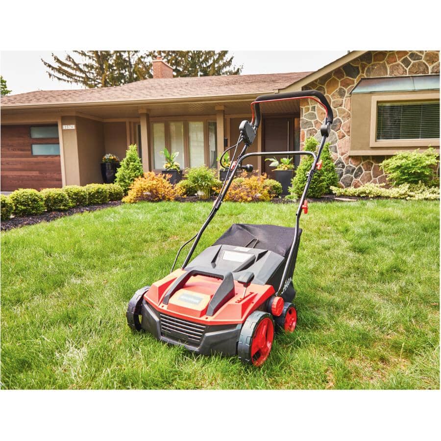 BENCHMARK Electric Lawn Push Dethatcher & Scarifier | Home Hardware