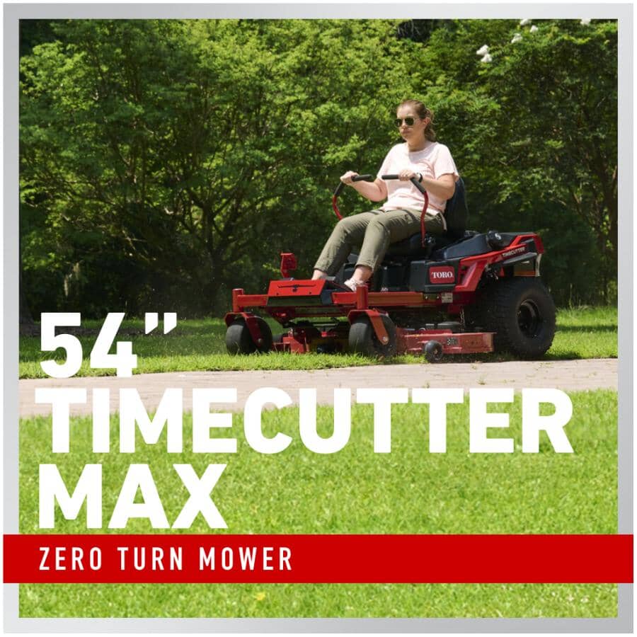 TORO 23 HP 54" TimeCutter Max MyRide Zero Turn Mower | Home Hardware